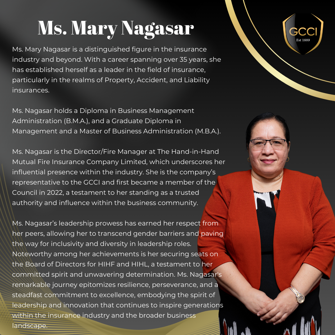 Mary Nagasar – Georgetown Chamber of Commerce & Industry